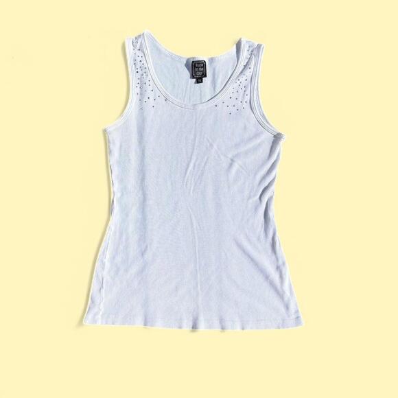 Tops | 200s Style Ribbed Tank Top | Poshmark